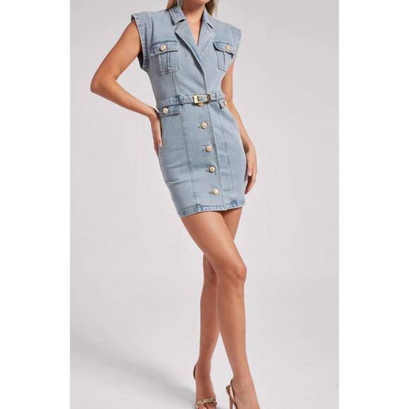 Generation Love | Dresses | New Generation Love Love Luey Denim Dress ...
